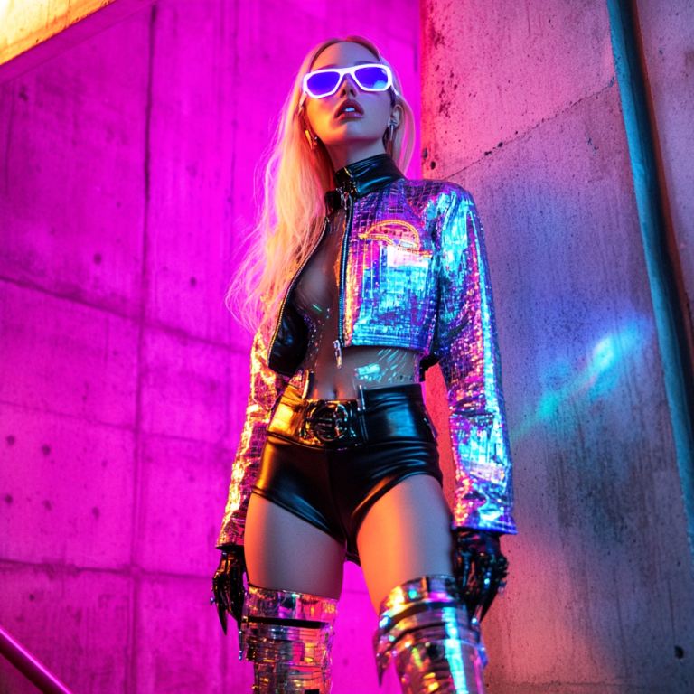 Cyberpunk Outfit Ideas: Unleash Your Inner Future Rebel - First Fashion AI Agent Gensmo